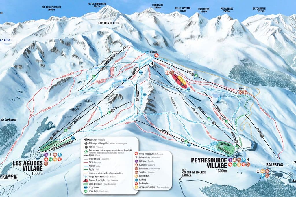Skigebieden Pyreneeën: skiën in het zuiden van Frankrijk